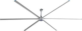 V-Series HVLS Ceiling Fans | High-Volume Low-Speed Industrial Fans by ...