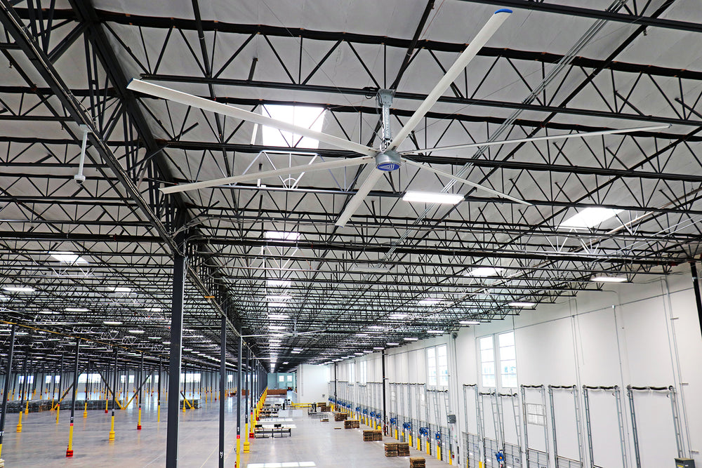 V-Series HVLS Ceiling Fans | High-Volume Low-Speed Industrial Fans by ...
