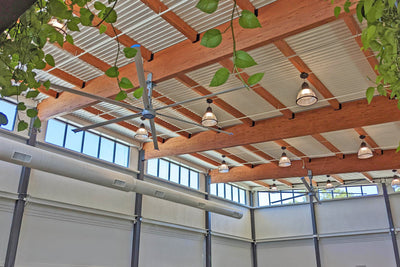 V-Series HVLS Ceiling Fans | High-Volume Low-Speed Industrial Fans by ...