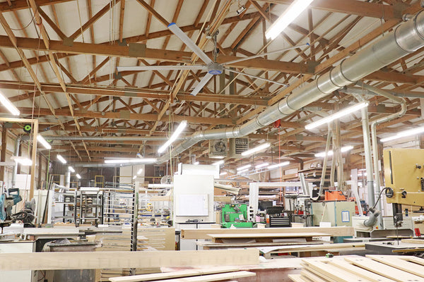 V-Series HVLS Ceiling Fans | High-Volume Low-Speed Industrial Fans by ...